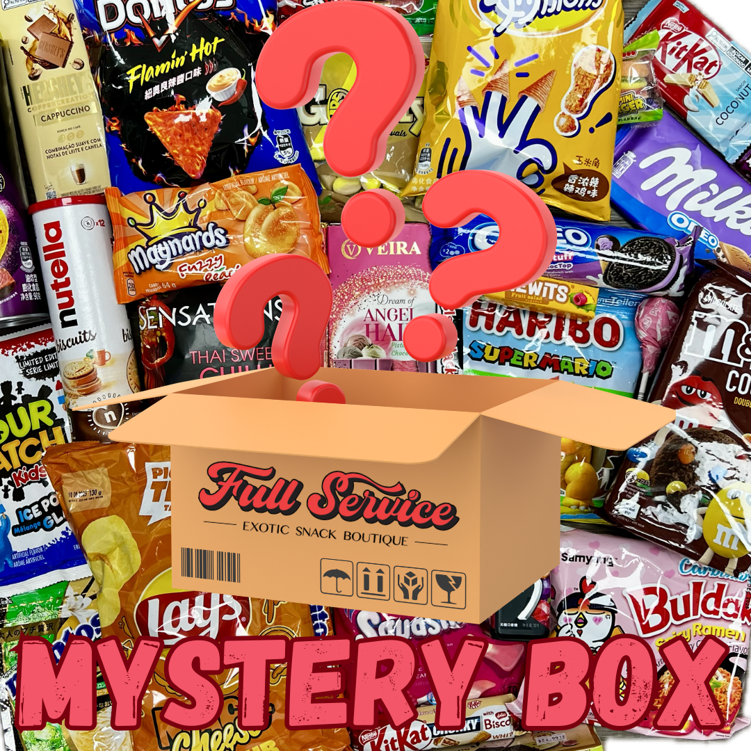 MYSTERY SNACKPACK – Full Service Exotic Snack Boutique